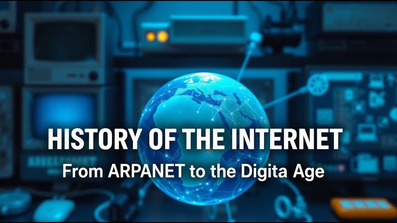 The History of the Internet From ARPANET to the Digital Age Animated ...