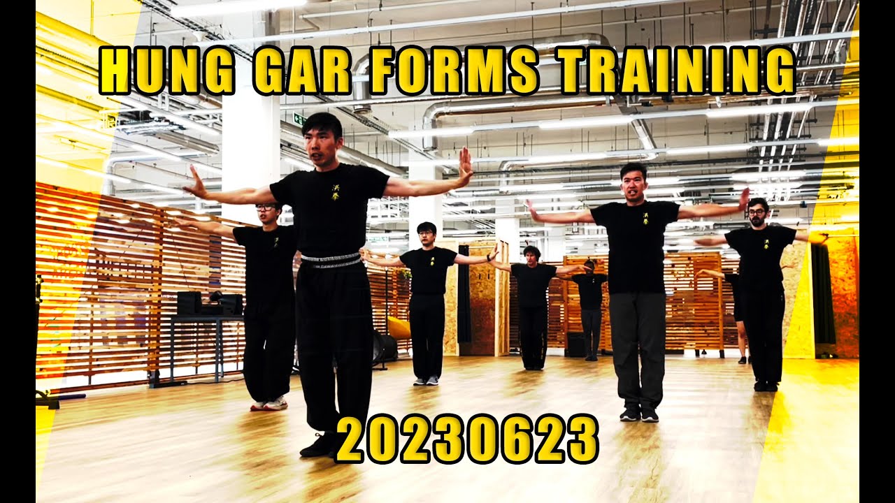 20230623 Hung Kuen Academy UK training session (Chiu Wai Style Hung Gar ...