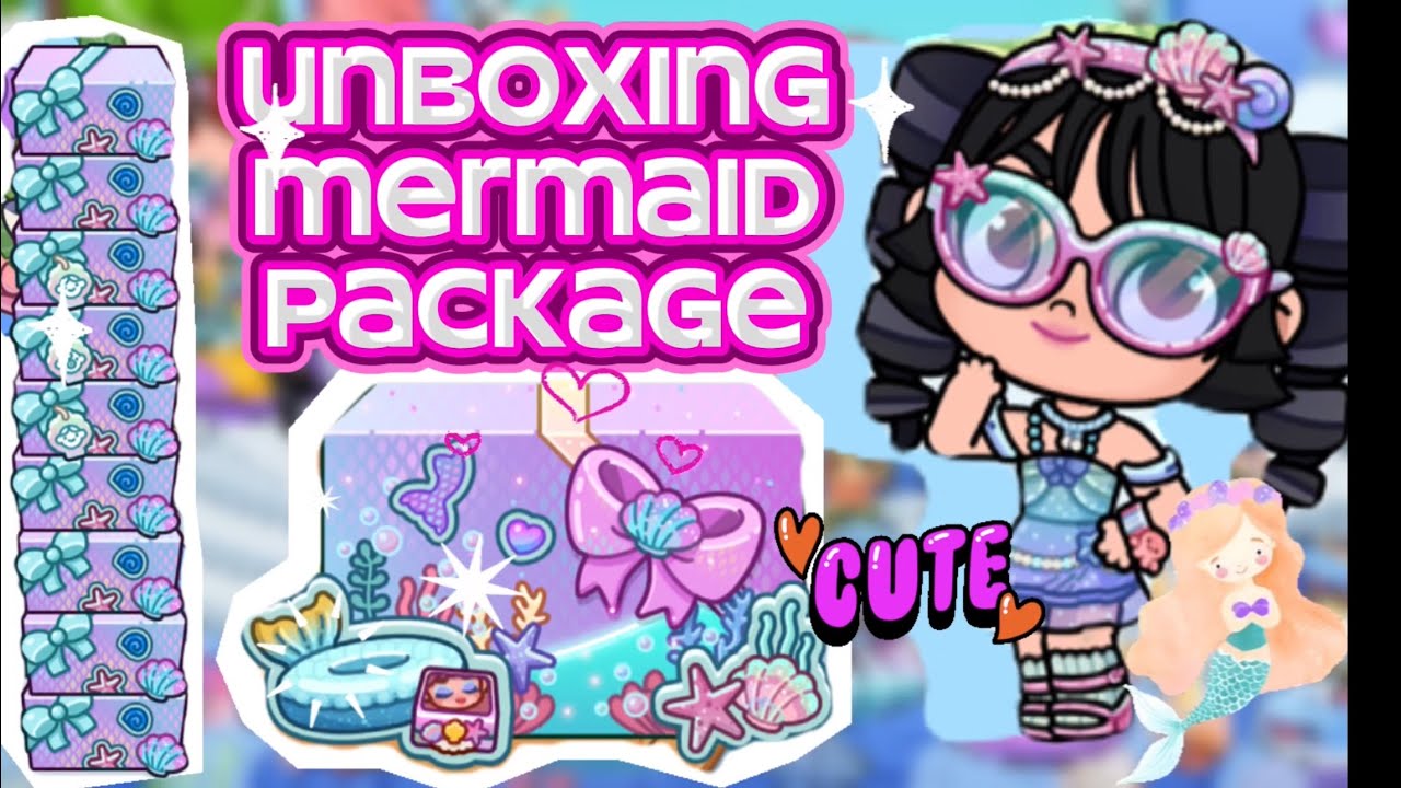 Unboxing Paket Mermaid di Avatar World - YouTube