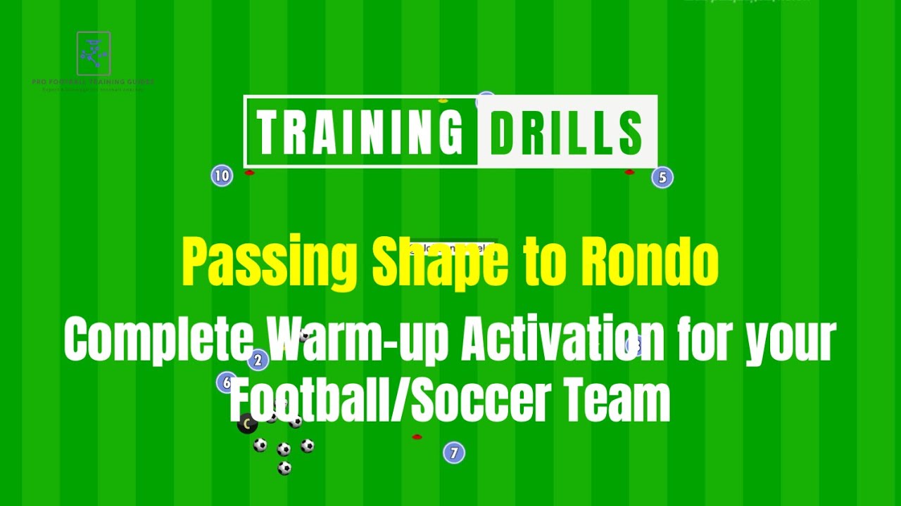 Passing Shape to Rondo: Complete Warm-up Activation for your Football ...