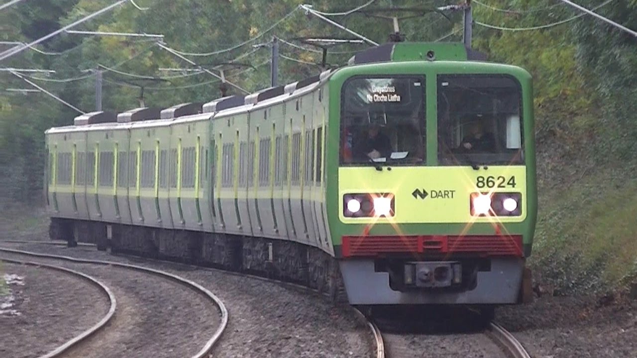 Irish Rail 8520 Class Dart Train number 8624 - Raheny Station, Dublin ...