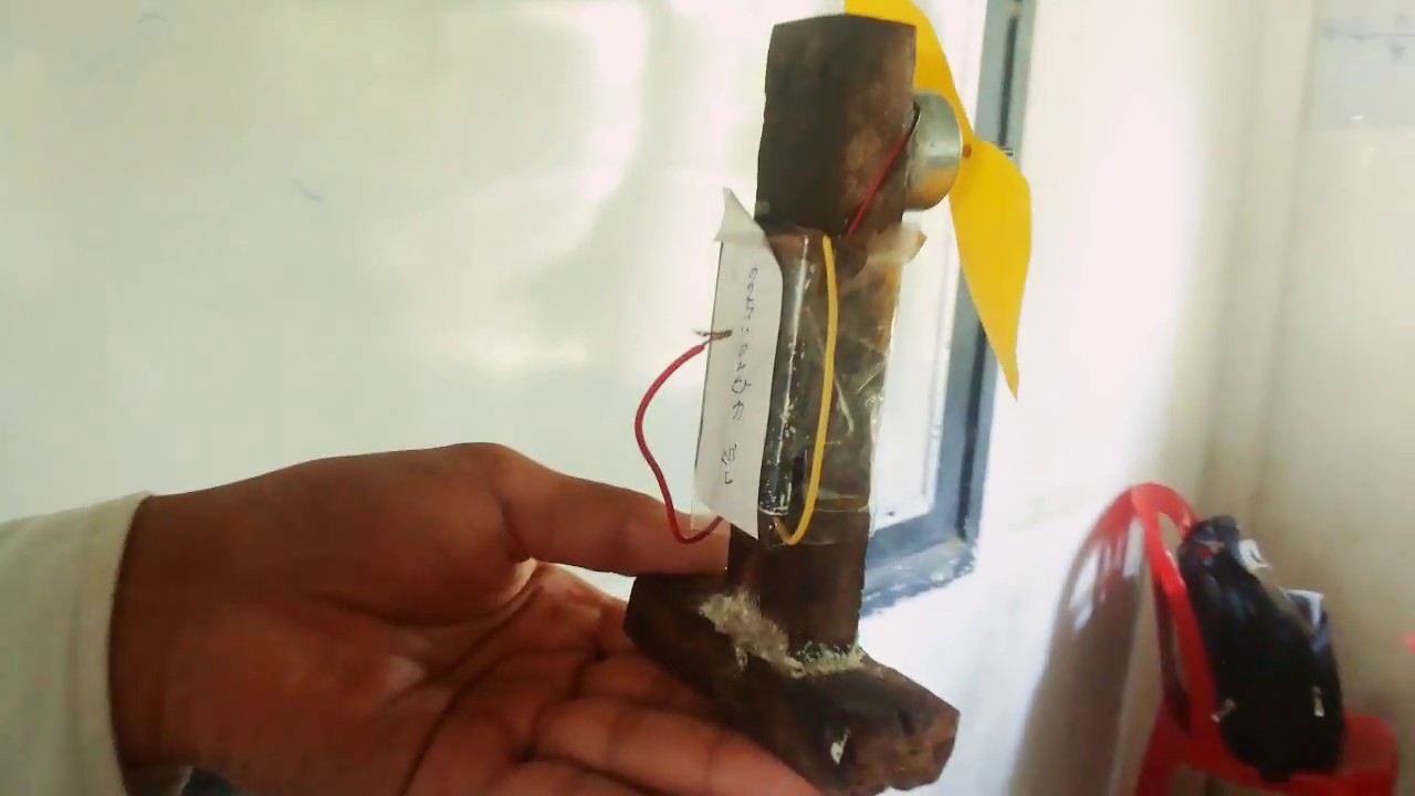 Diy motor fan- creative handmade generator fan - YouTube