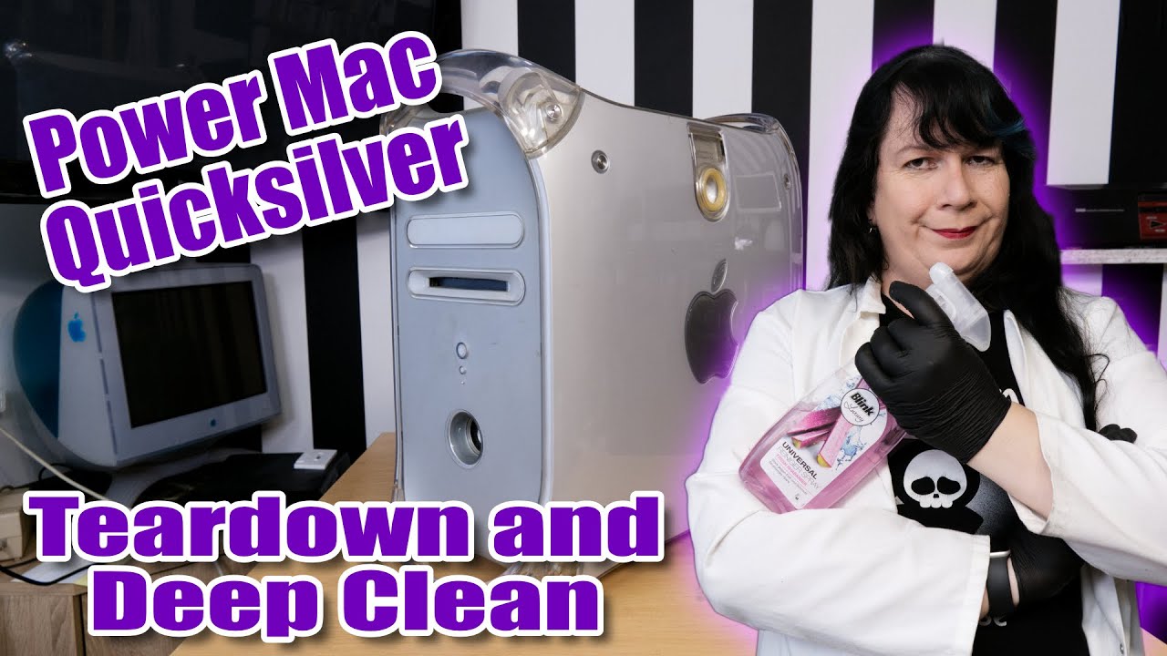 Power Mac Quicksilver - Teardown and Tart up - YouTube