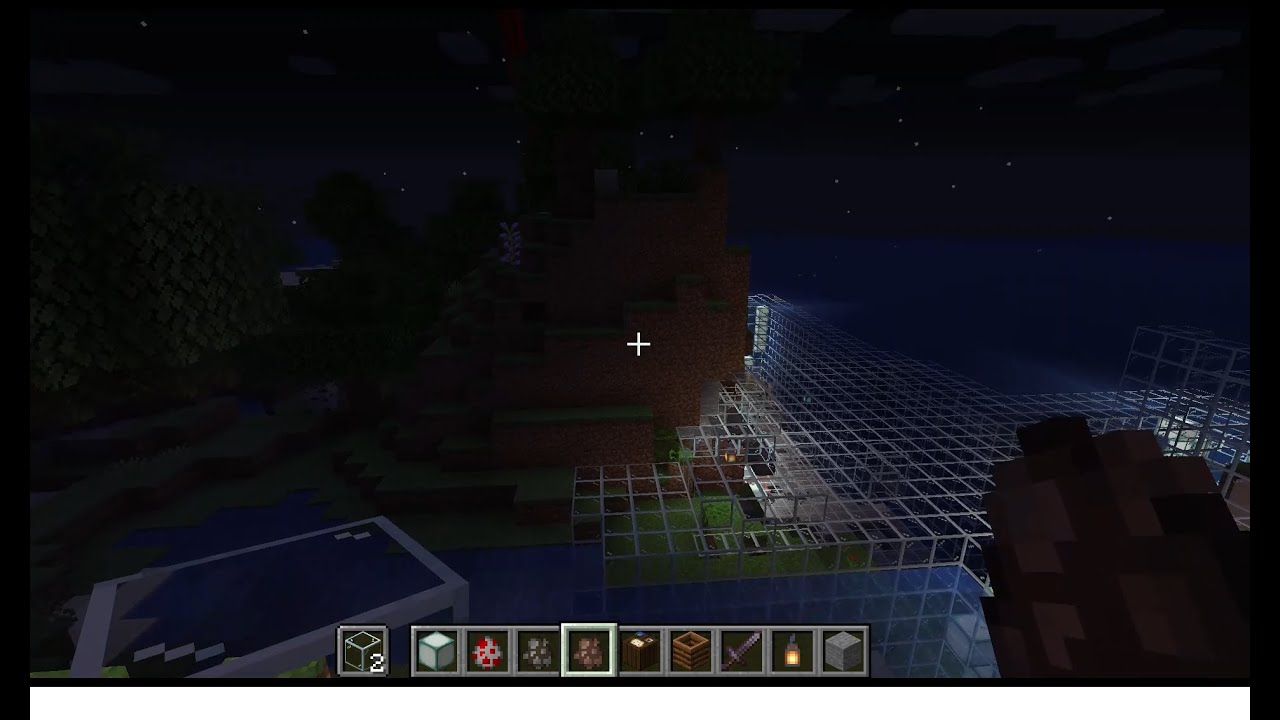 Beginner Minecraft|Stone-age base|Underwater Glass Village - YouTube