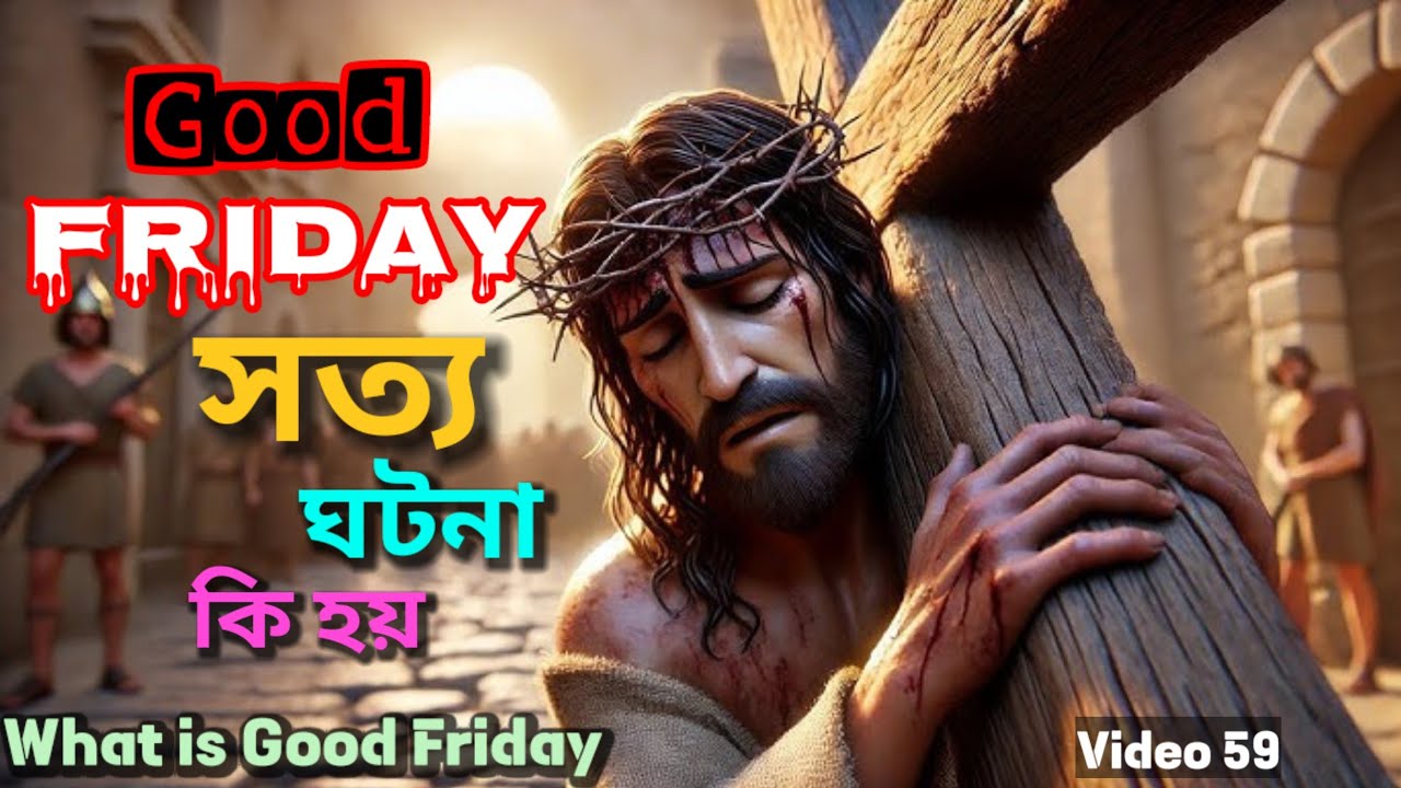 What is real good FRIDAY? Good Fridayৰ সত্য ঘটনা Assamese Christian ...