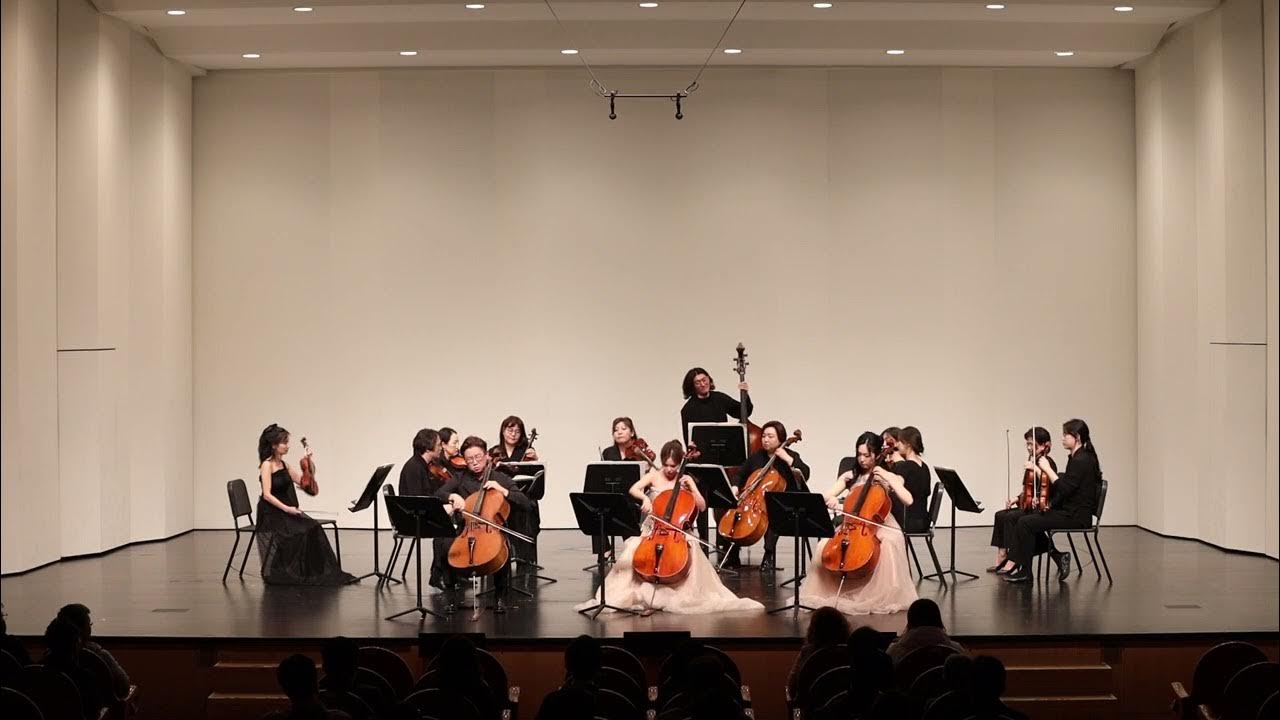 Requiem for 3 cellos and string orchestra - Popper - YouTube