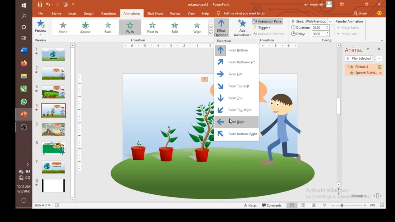 Membuat Video Menggunakan Microsoft Powerpoint - YouTube