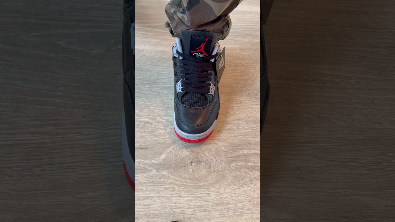 Best way to Loose Lace Jordan 4 “Bred Reimagined”(Lacing Tutorial) # ...