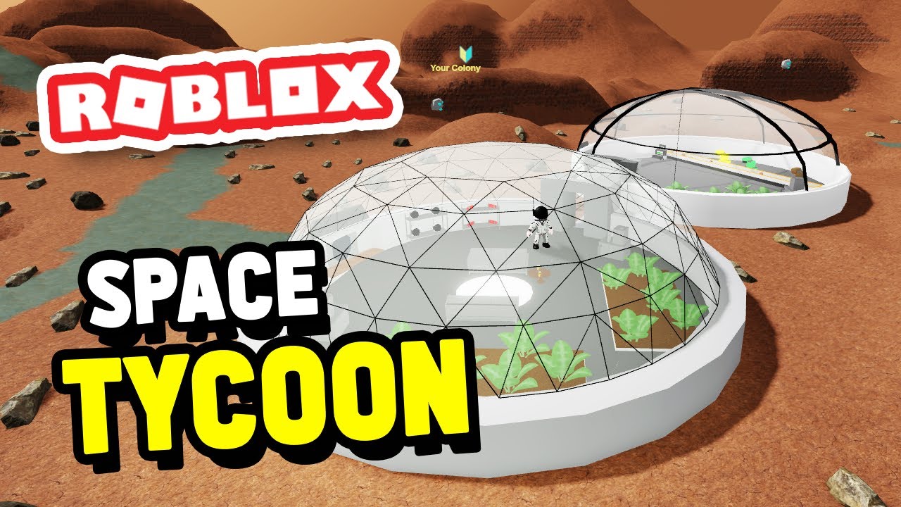 Building a Space COLONY on MARS In Space Tycoon (Roblox) - YouTube