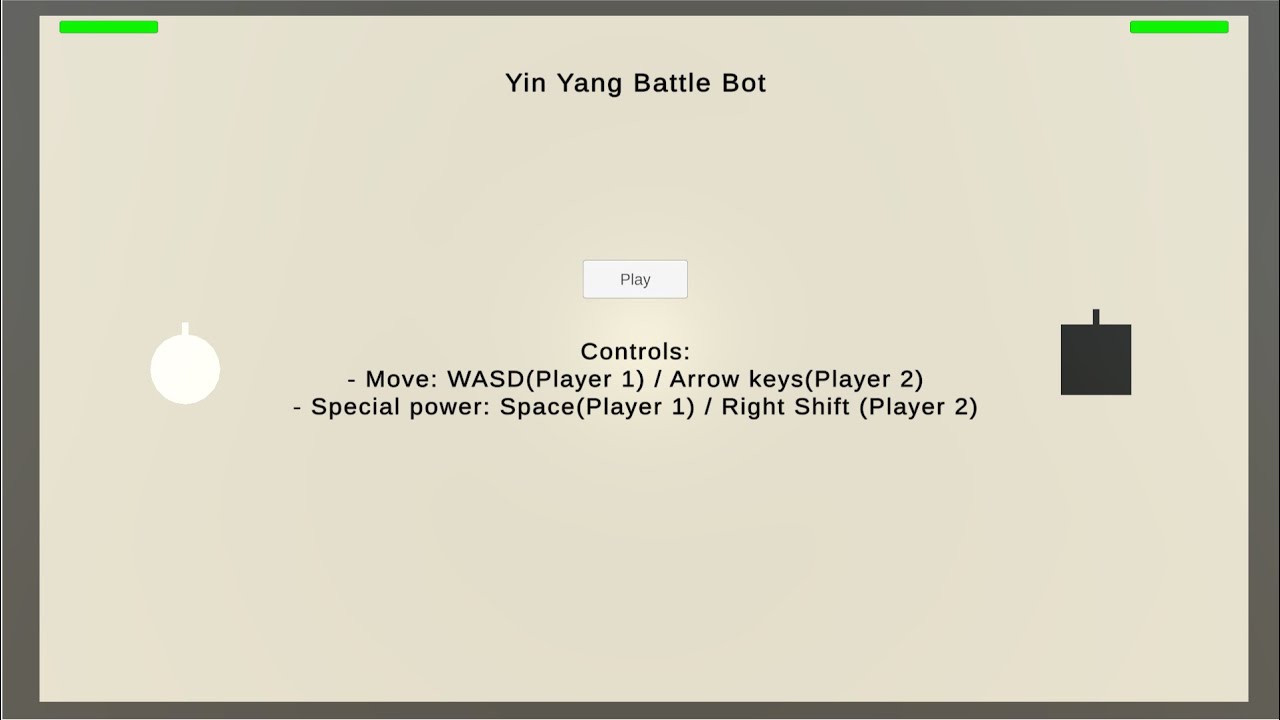 Yin Yang Battle Bot Demo - YouTube