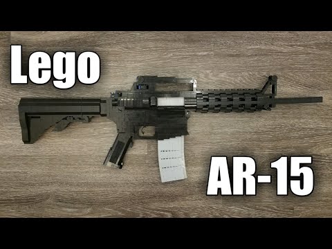 Lego AR-15 (Showcase + feild strip) - YouTube