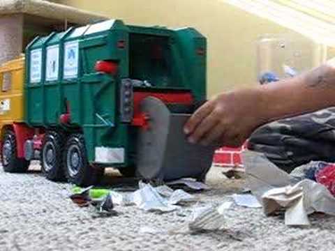 Bruder garbage truck side loader - charterport