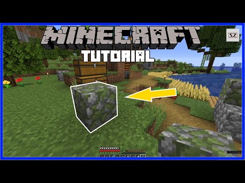 How To Make Mossy Cobblestone In Minecraft | Easy | - YouTube
