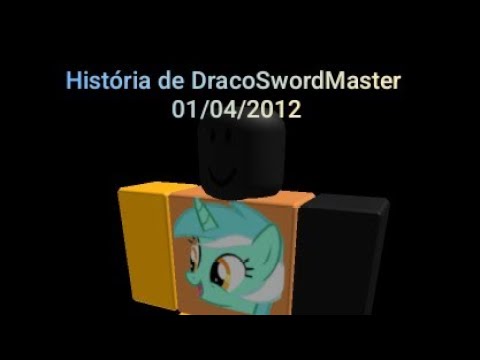 Historia de DracoSwordMaster - ROBLOX - YouTube