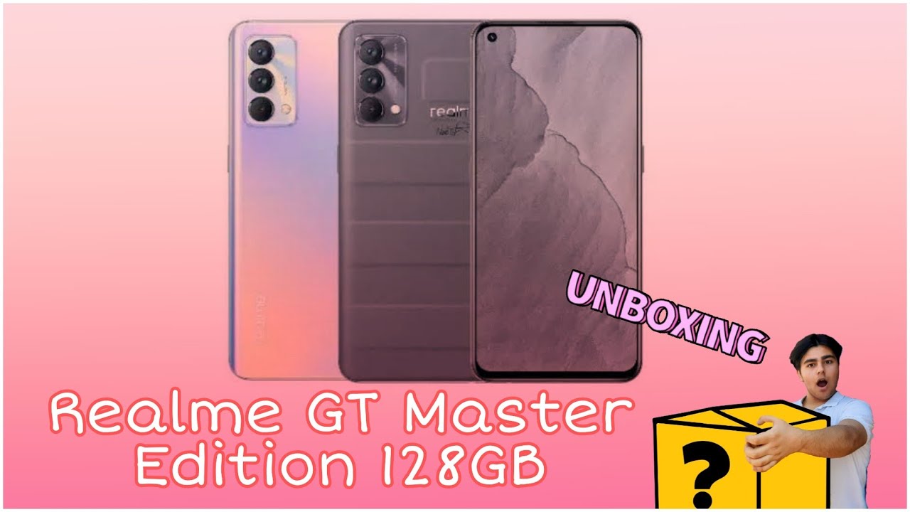 Real me Gt master edition ( 8 gb + 128 gb) smartphone unboxing from ...