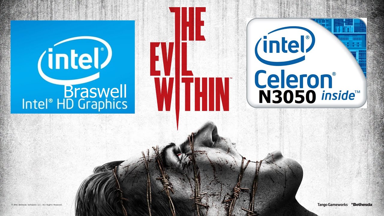 The evil within en Intel HD/Intel Celeron N3050 - YouTube