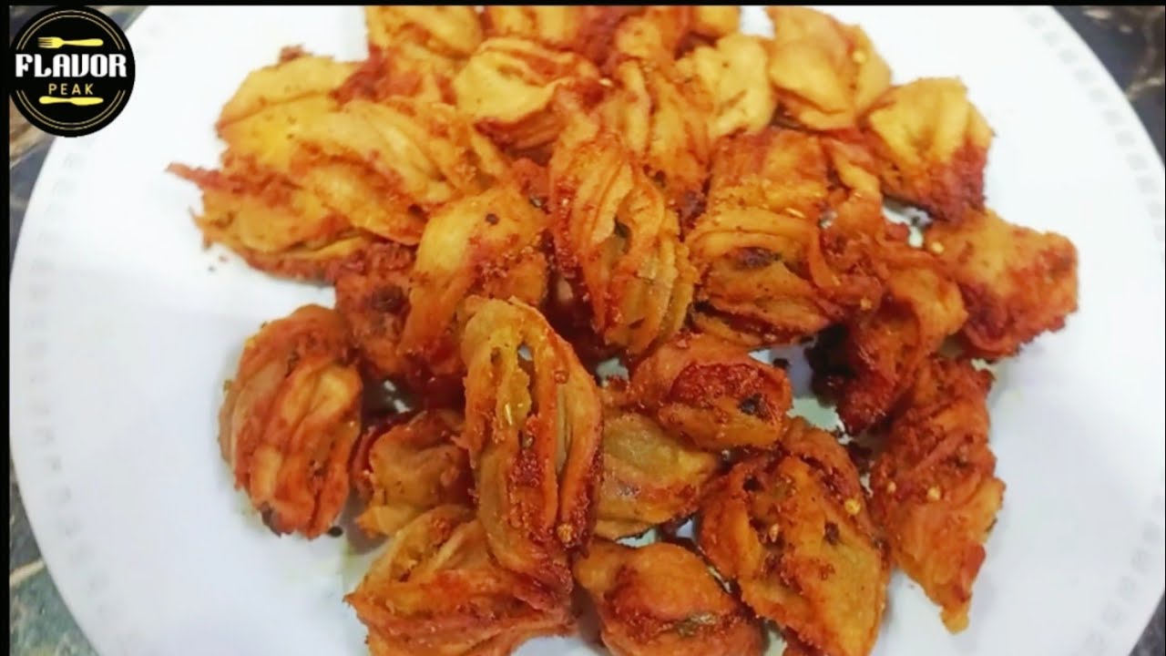 Irresistible Flower Samosa | Homemade Delicacy - YouTube