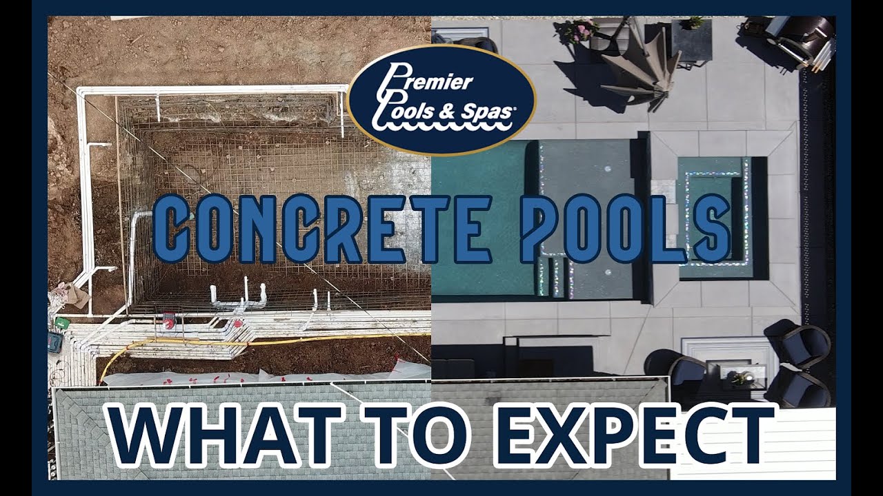 What To Expect When Building A Concrete Swimming Pool - YouTube