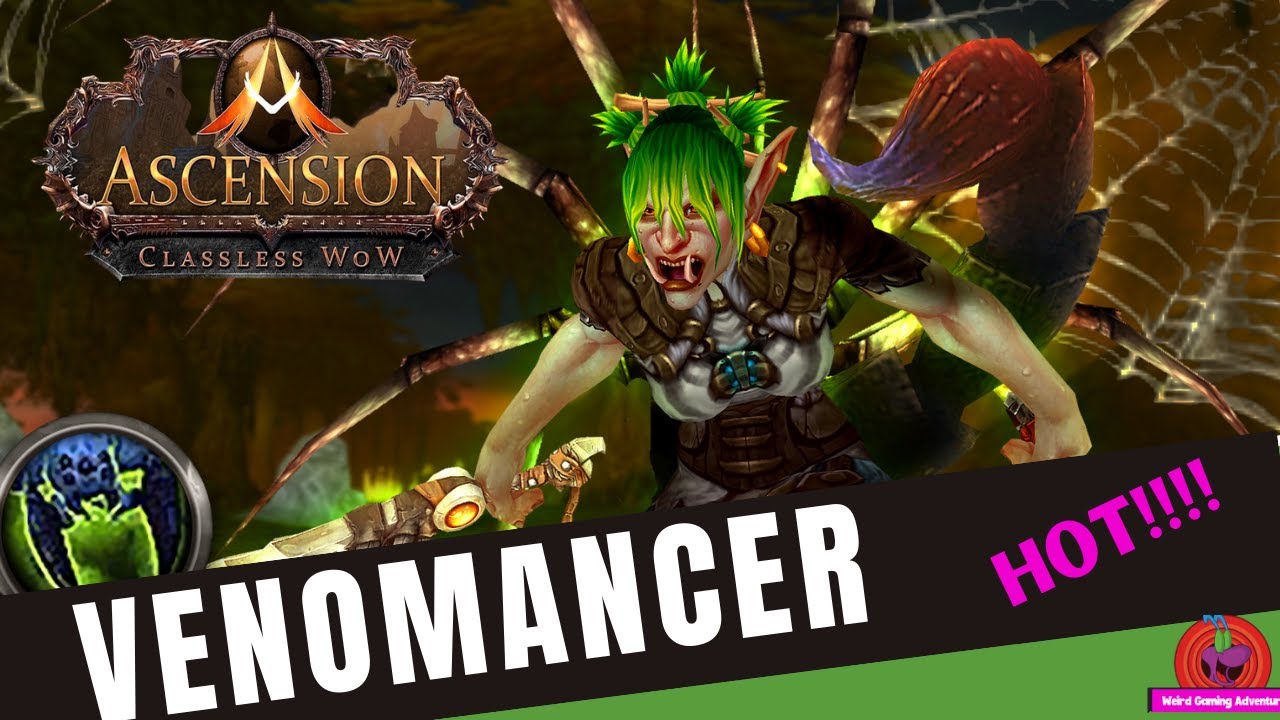 VENOMANCER THE HOT HEALER | Conquest of Azeroth - 21 Classes | Project ...