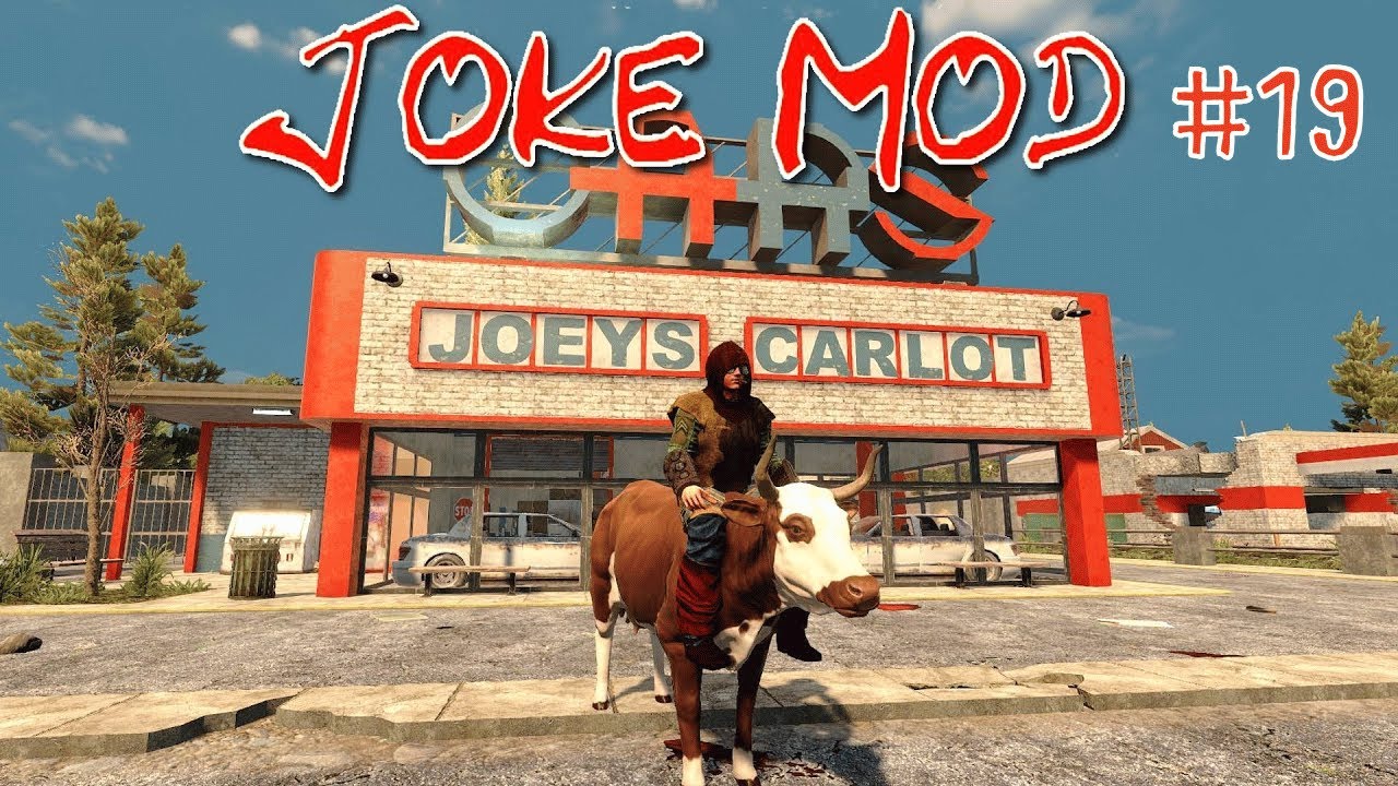 7 Days to Die l JOKE MOD FİNAL #19 Moddaki tüm silah ve araçlar - YouTube