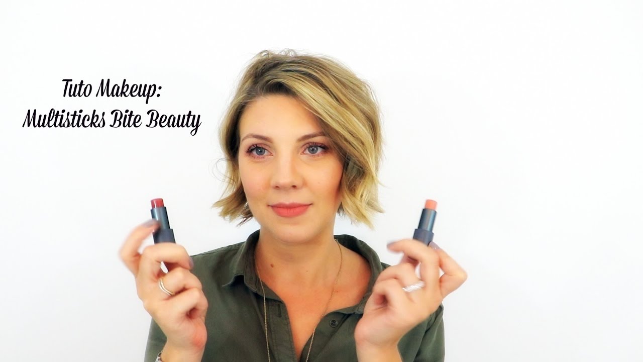 Tuto makeup : Multisticks de Bite Beauty - YouTube