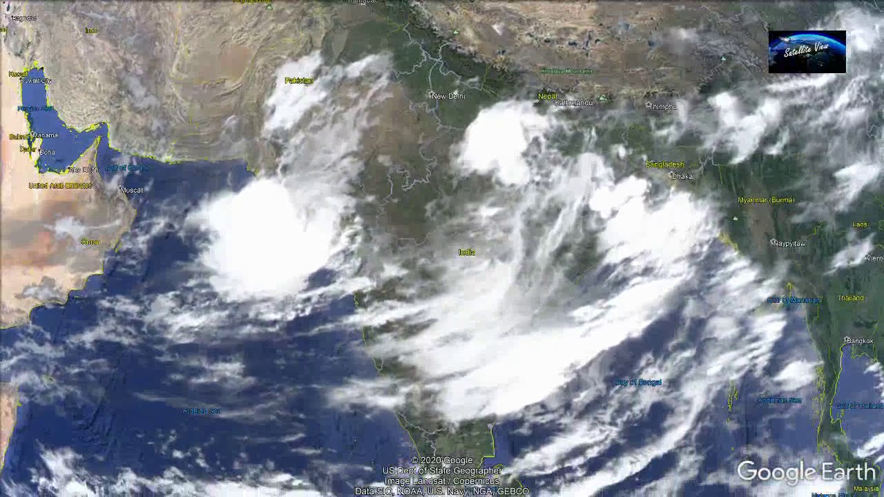 Indian Weather Satellite Image Today 06/07/2020 - YouTube