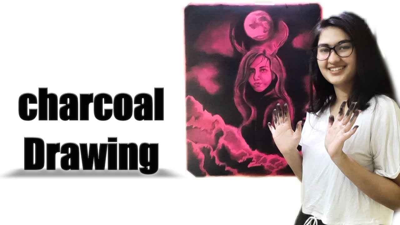 Charcoal drawing tips for beginners - YouTube