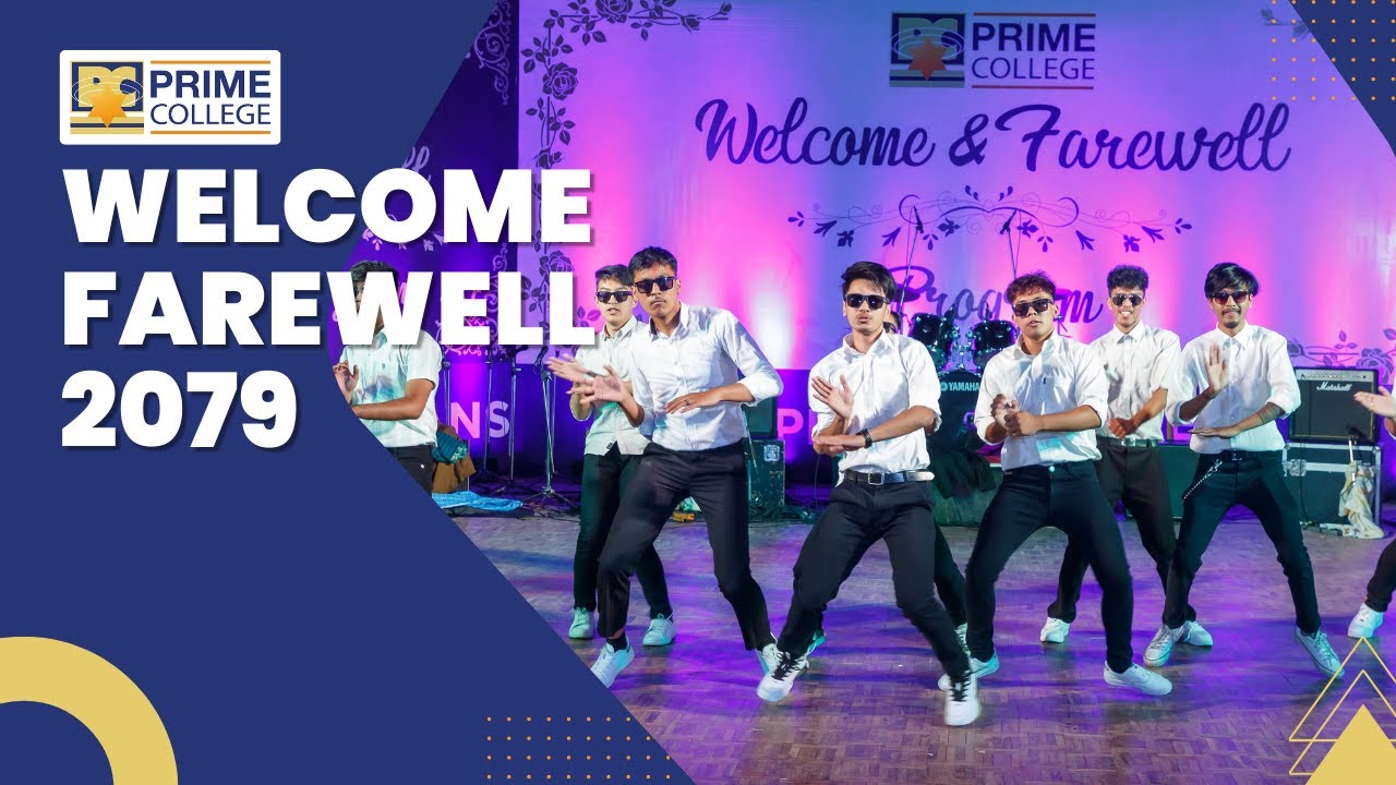 Dance Performance | Kala Chasma Boys | Mash-up | Welcome Farewell 2079 ...