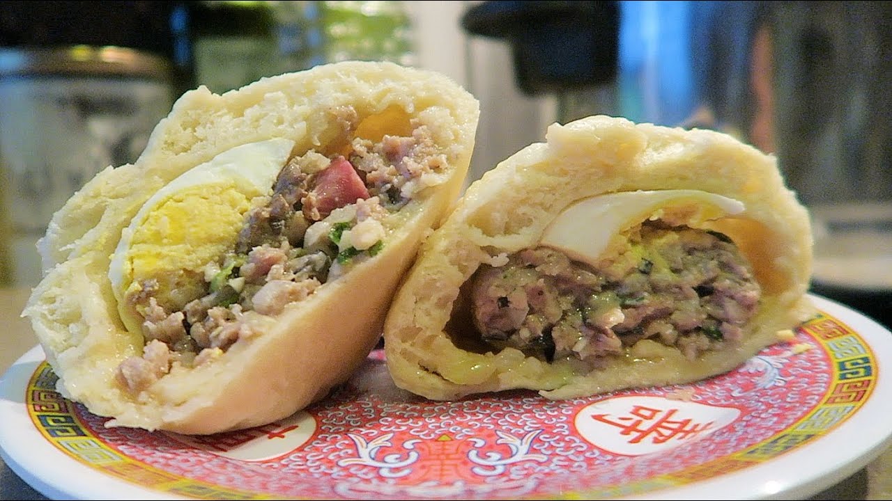 Brioches au porc à la vapeur 🥟"Bao/Num Pao/Banh Bao" - YouTube
