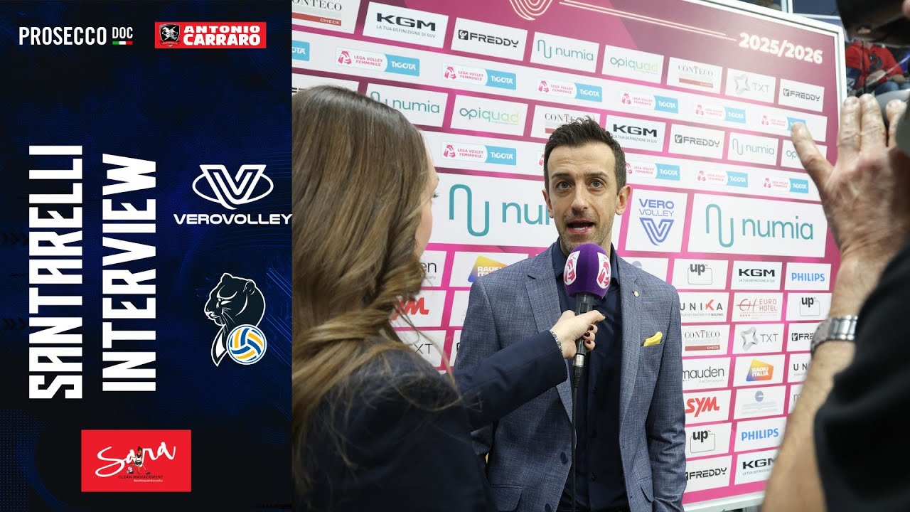🗣️ Il commento di Santarelli al termine del match di Milano - YouTube