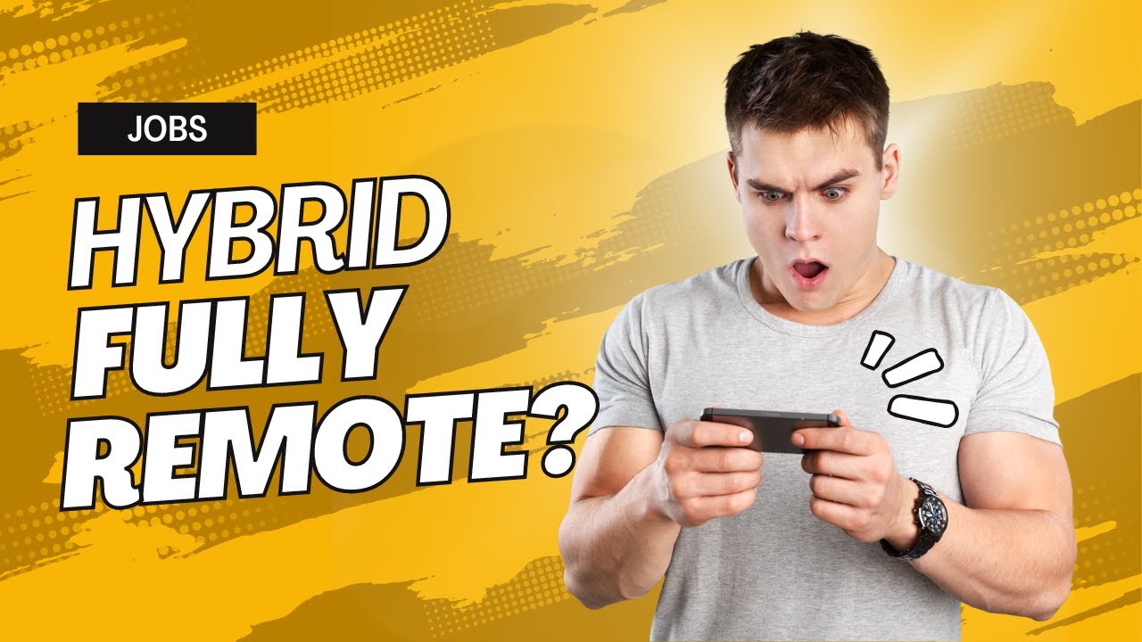 Hybrid? Fully Remote? The 5 Types of Remote Jobs You NEED to Know About ...