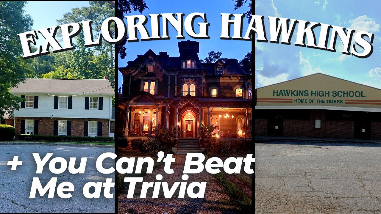 Exploring HAWKINS - Stranger Things Filming Locations - YouTube