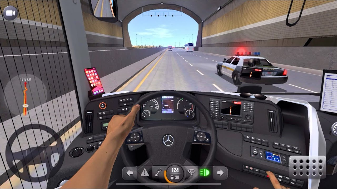 Mercedes-Benz Bus Long Drive - Bus Simulator Ultimate - Mobile GamePlay ...