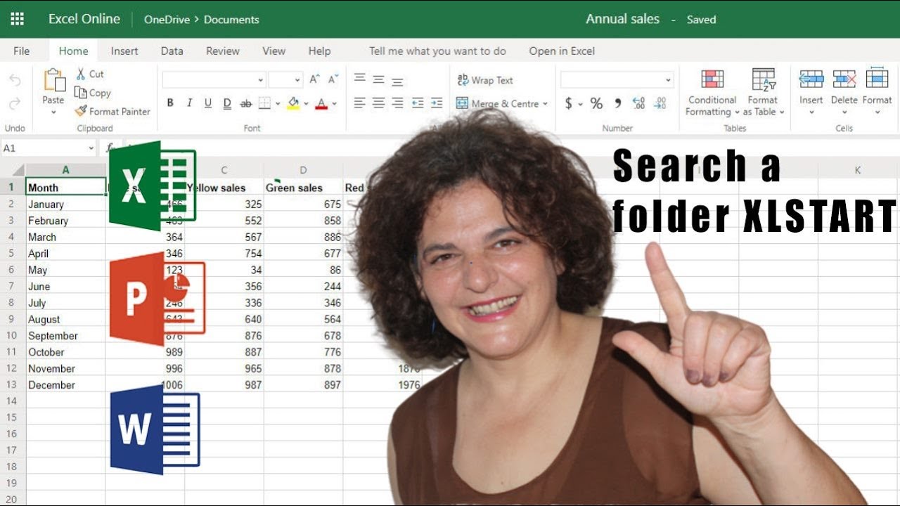 Find XLSTART folder - YouTube