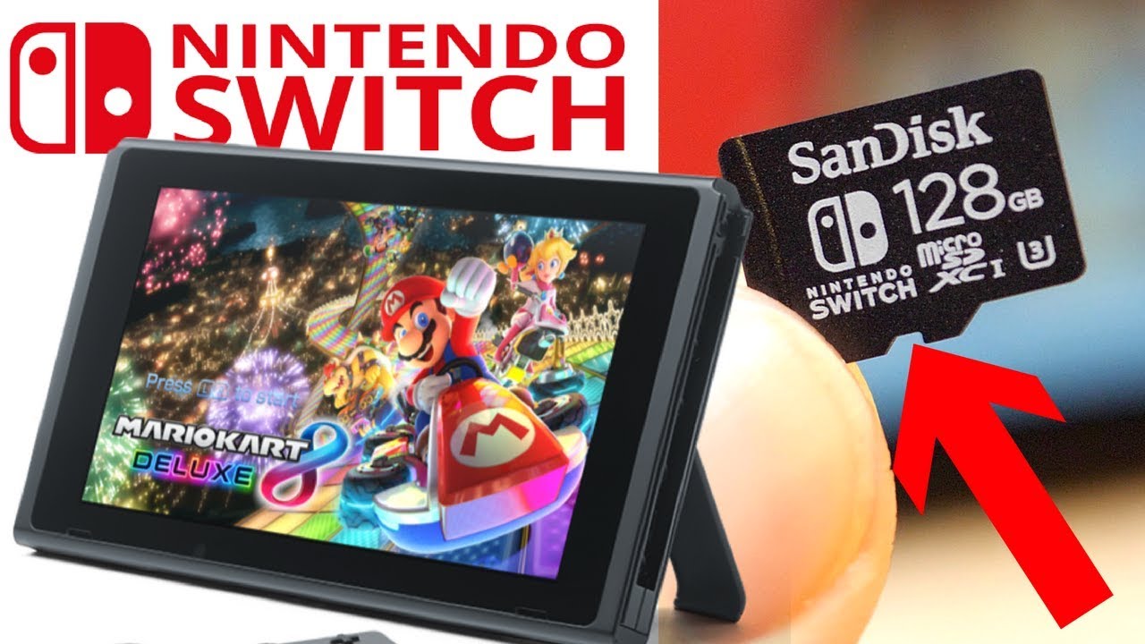 Nintendo Switch Accessories: SanDisk SD Cards! - YouTube