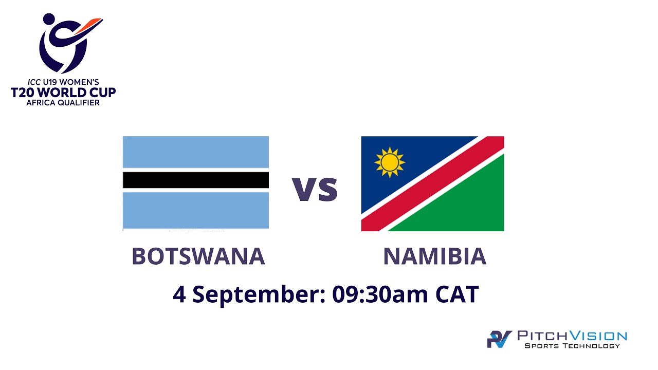 ICC U19 Women's T20 World Cup Qualifier | Botswana vs Namibia | Match 5 ...