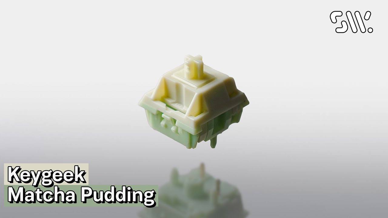 키긱 말차푸딩 Keygeek Matcha Pudding 타건영상 - YouTube