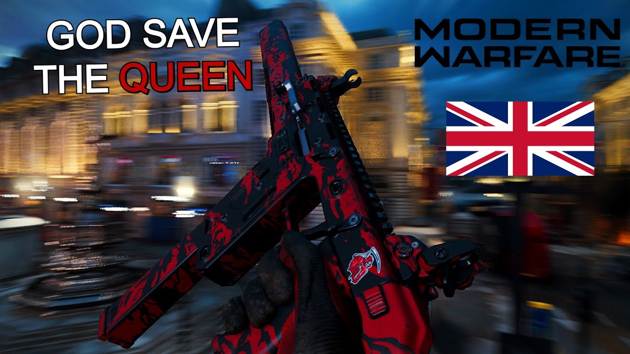 SLAYING with the MW2 VECTOR SMG for Queen Elizabeth II (Modern Warfare ...
