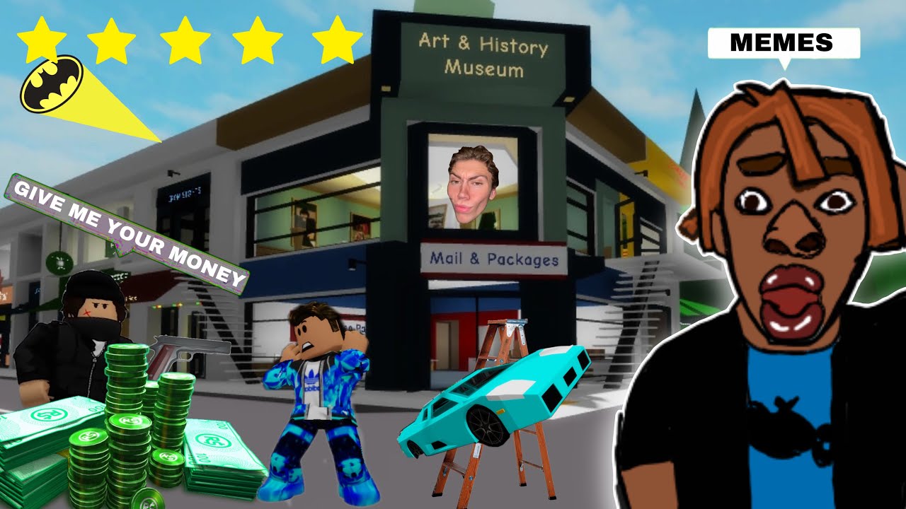 ROBLOX Brookhaven Funny Moments (MEMES) - YouTube
