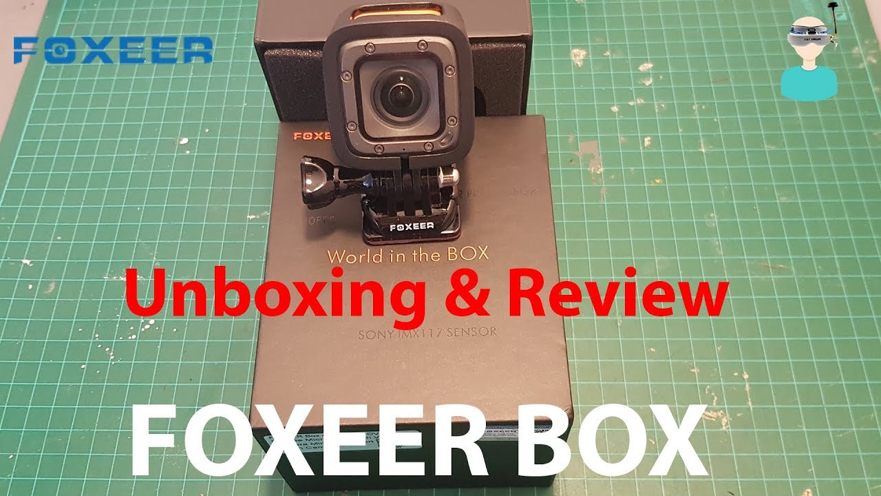 FOXEER Box 4K Camera - Unboxing And Overview - YouTube