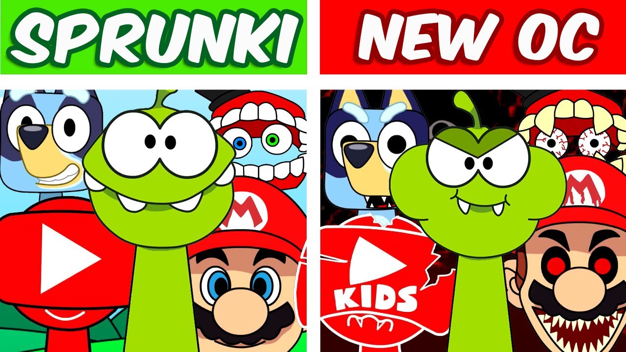 Incredibox Sprunki Pyramixed My Sprunki OC New Ocs Bluey, Gummy Bear ...