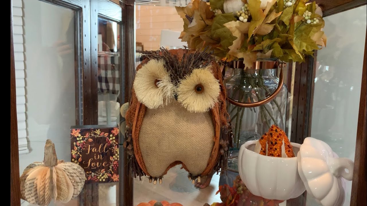 FALL DECORATE WITH ME Curio Cabinet Decor YouTube fall-decorate-with-me-curio-cabinet-decor-youtube
