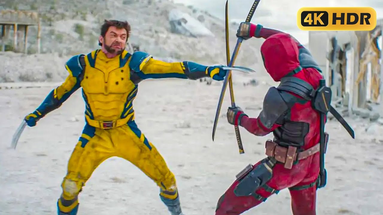 Every Fight Scene from Deadpool and Wolverine | 4K HDR Experience - YouTube