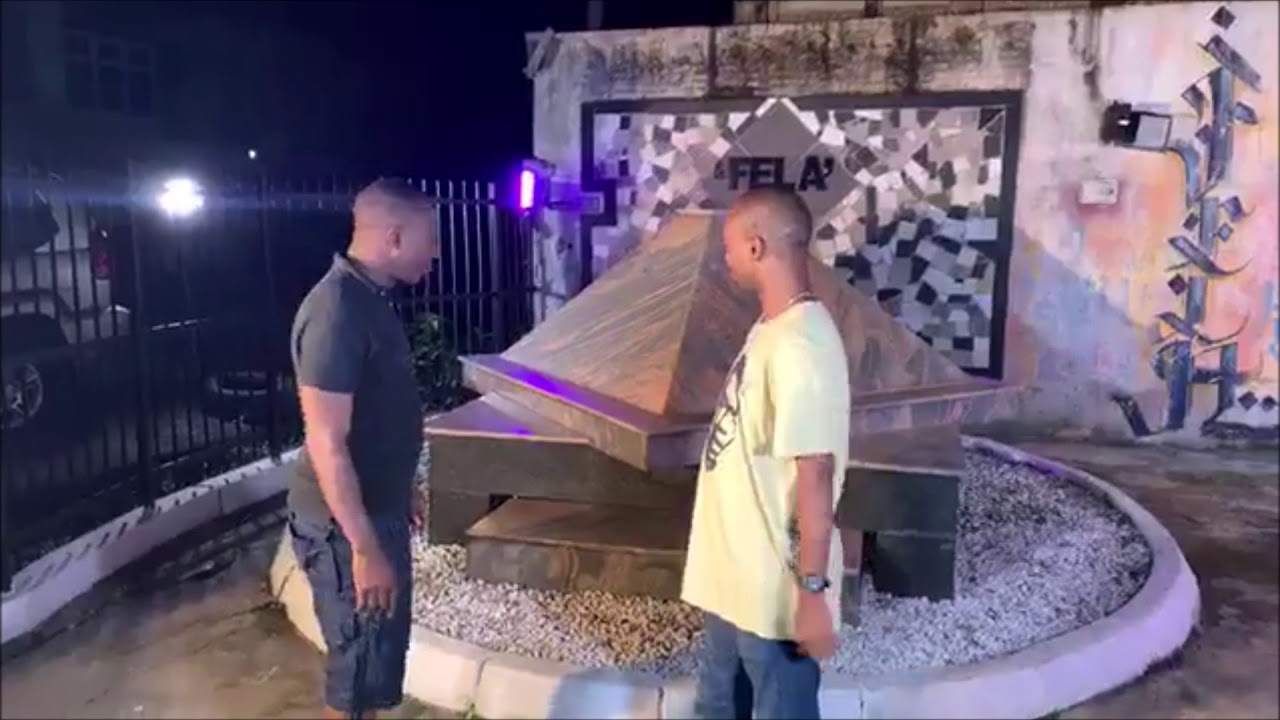Sowore speaks to Fela at the Shrine inside Kalakuta Museum #TakeItBack ...