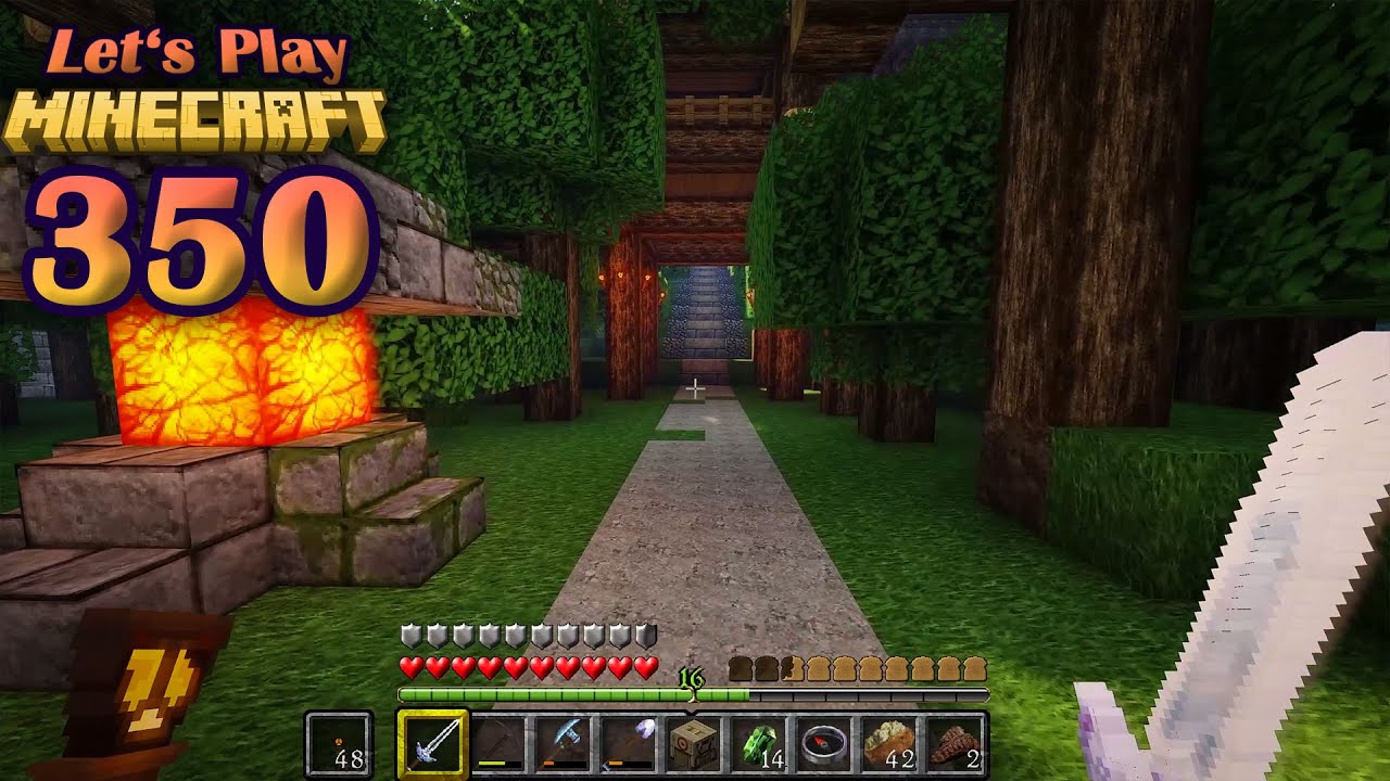 Wieder zu Hause - Let's Play Minecraft #350 [Deutsch] - YouTube
