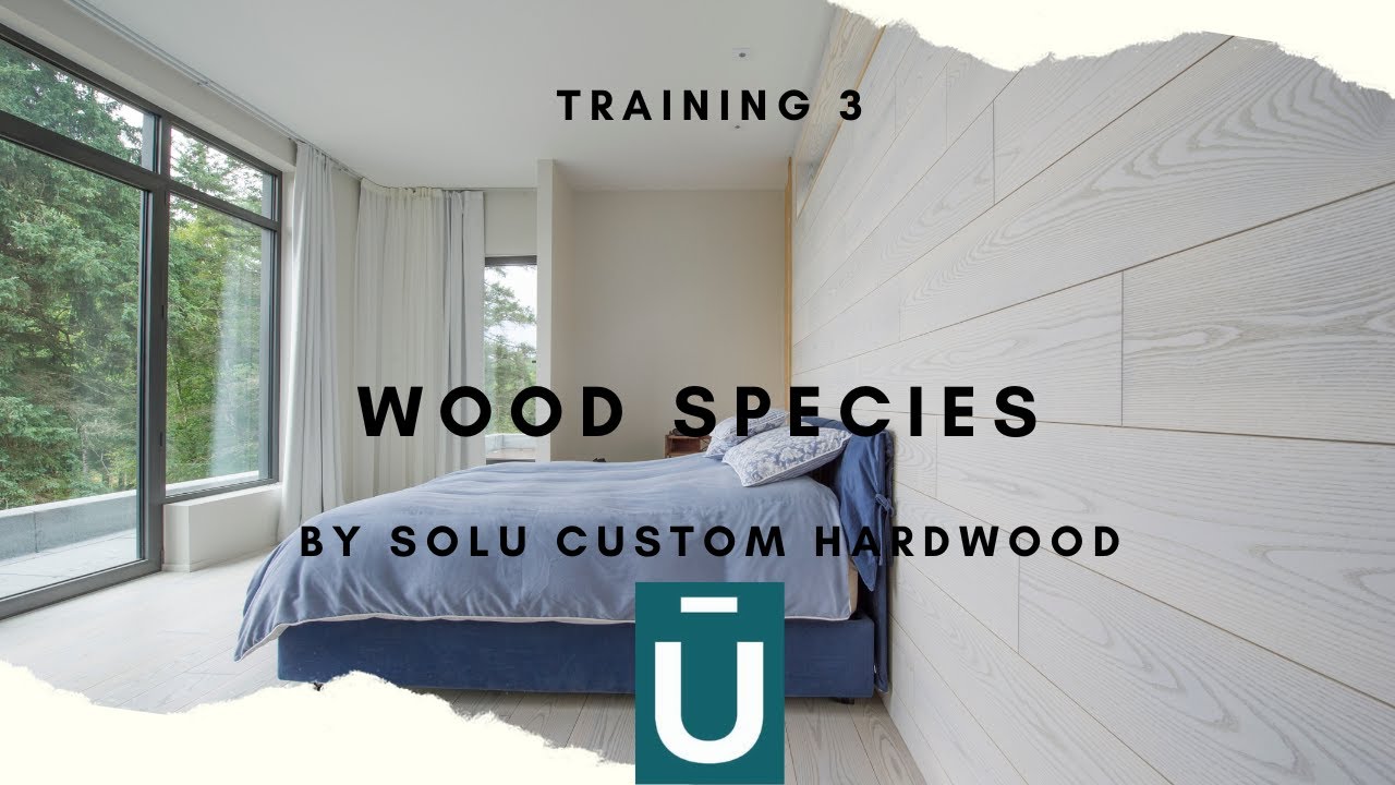 Solu Custom Hardwood, training video 3, Wood species - YouTube