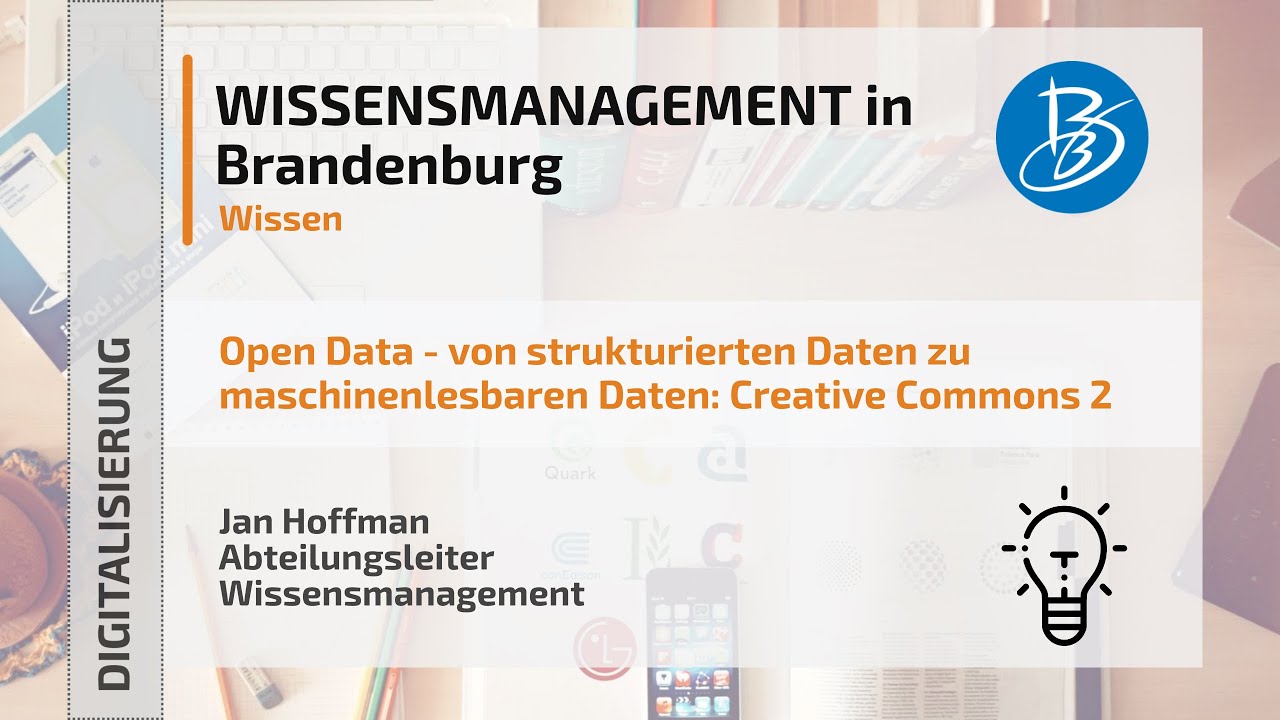Open Data im Tourismus (4/4): Creative Commons Lizenzen - YouTube