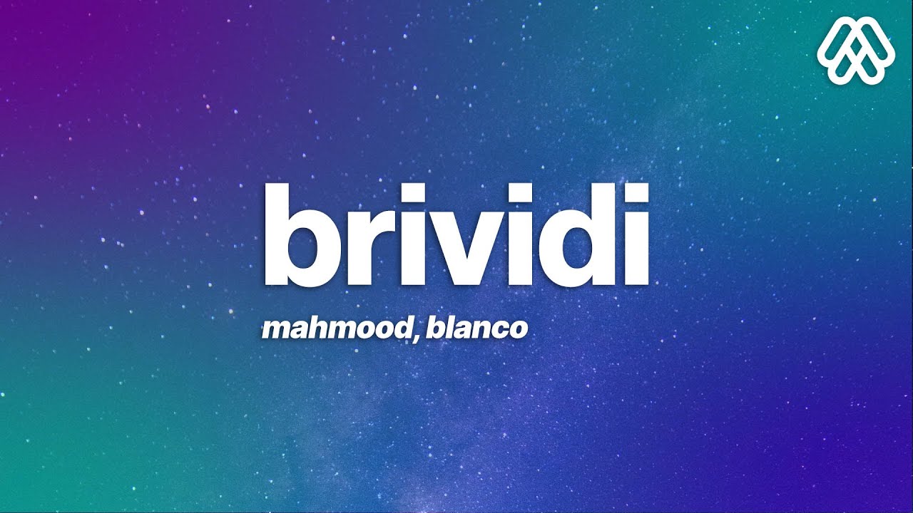 Mahmood, BLANCO - Brividi (Lyrics/Testo) Sanremo 2022 - YouTube