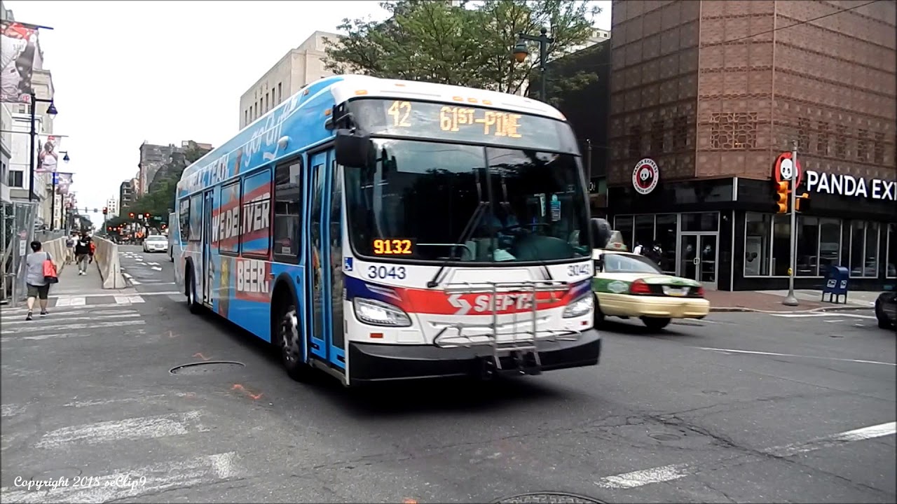SEPTA 2017 New Flyer Xcelsior XDE40 #3058 #3043, and Phlash 2014 New ...