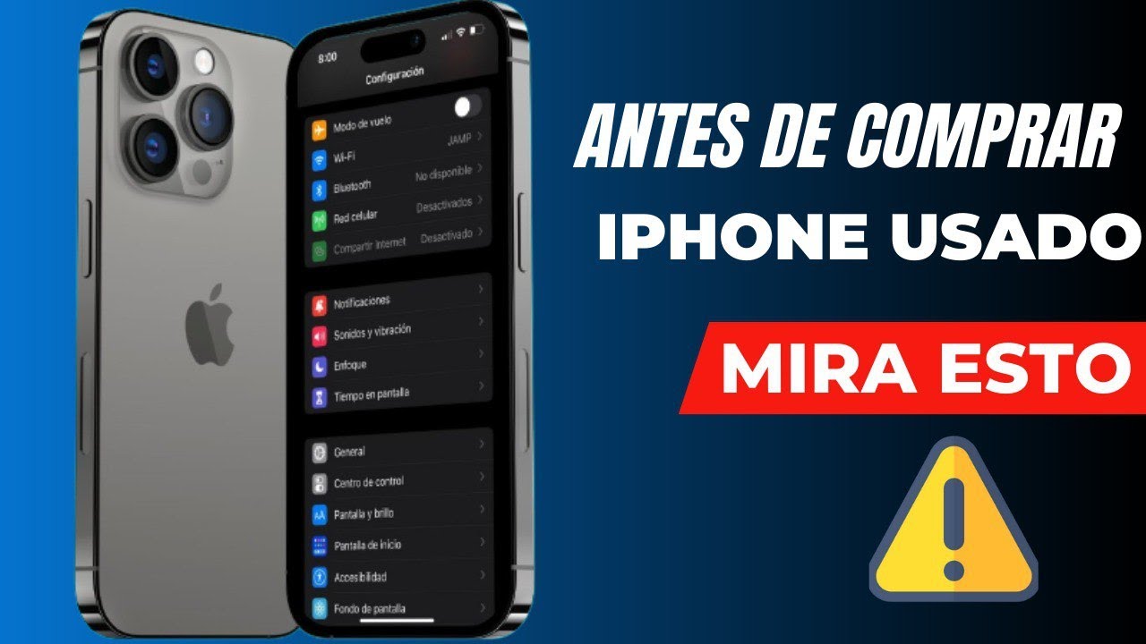 Antes de Comprar un iPhone Usado Mira Esto / Como Saber la Condición de ...